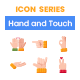 60 Hand and Touch Gestures Icons | Rich Series by Krafted | GraphicRiver